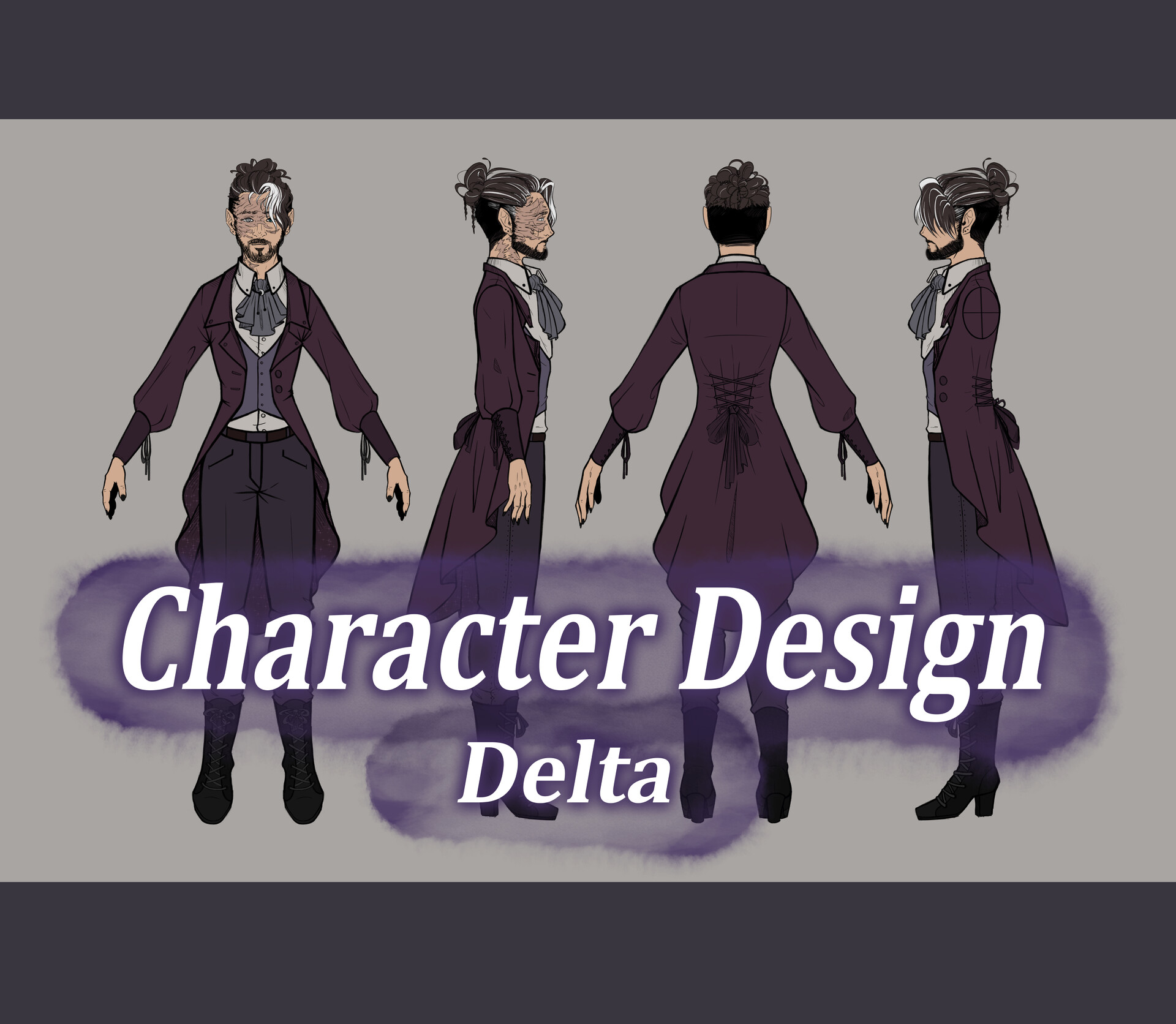 ArtStation - Character turnaround reference