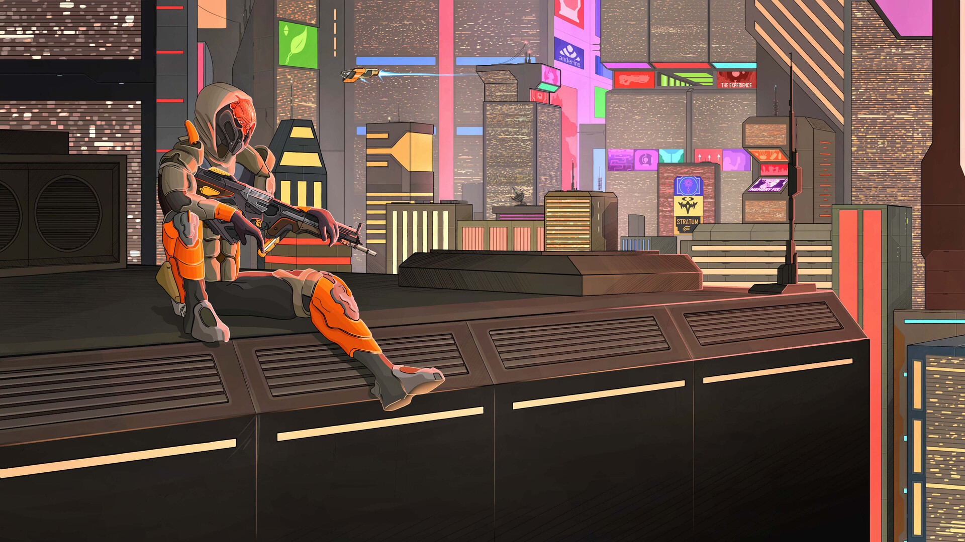 ArtStation - Rooftop Revenant