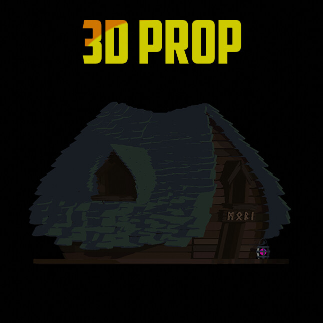 ArtStation - The witch's cabin