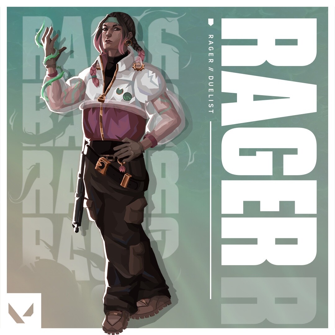 ArtStation - VALORANT agent fan art. RAGER