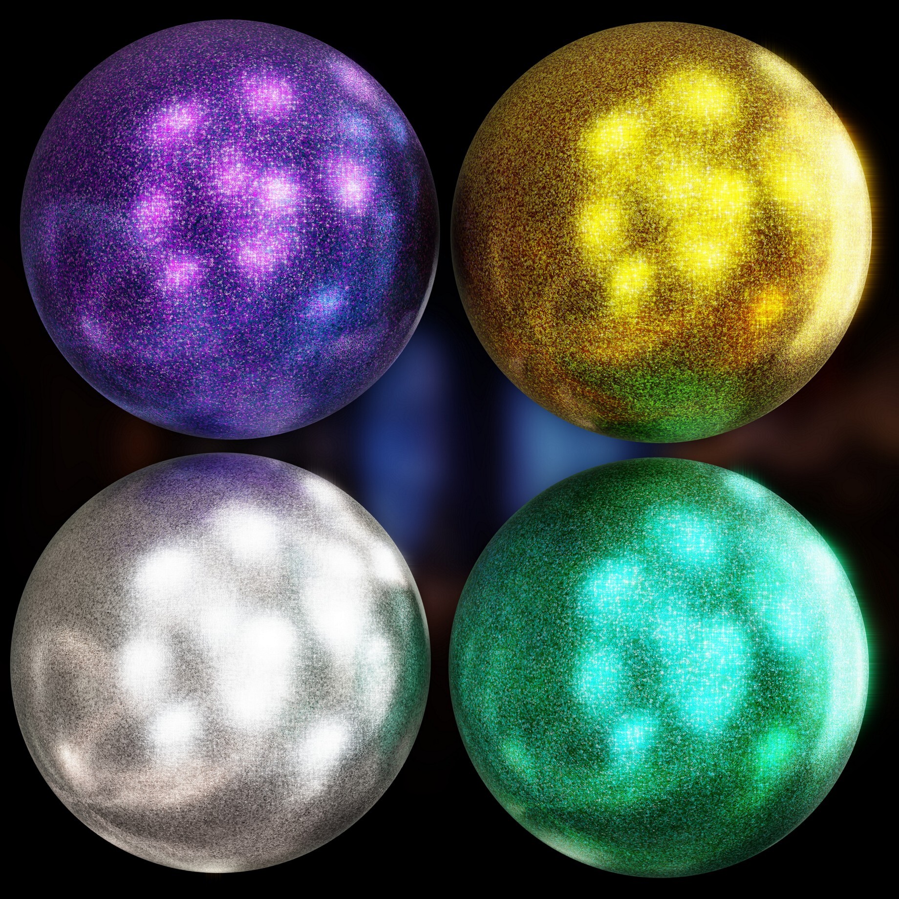 ArtStation - Procedural Glitter Material (Blender Tutorial)