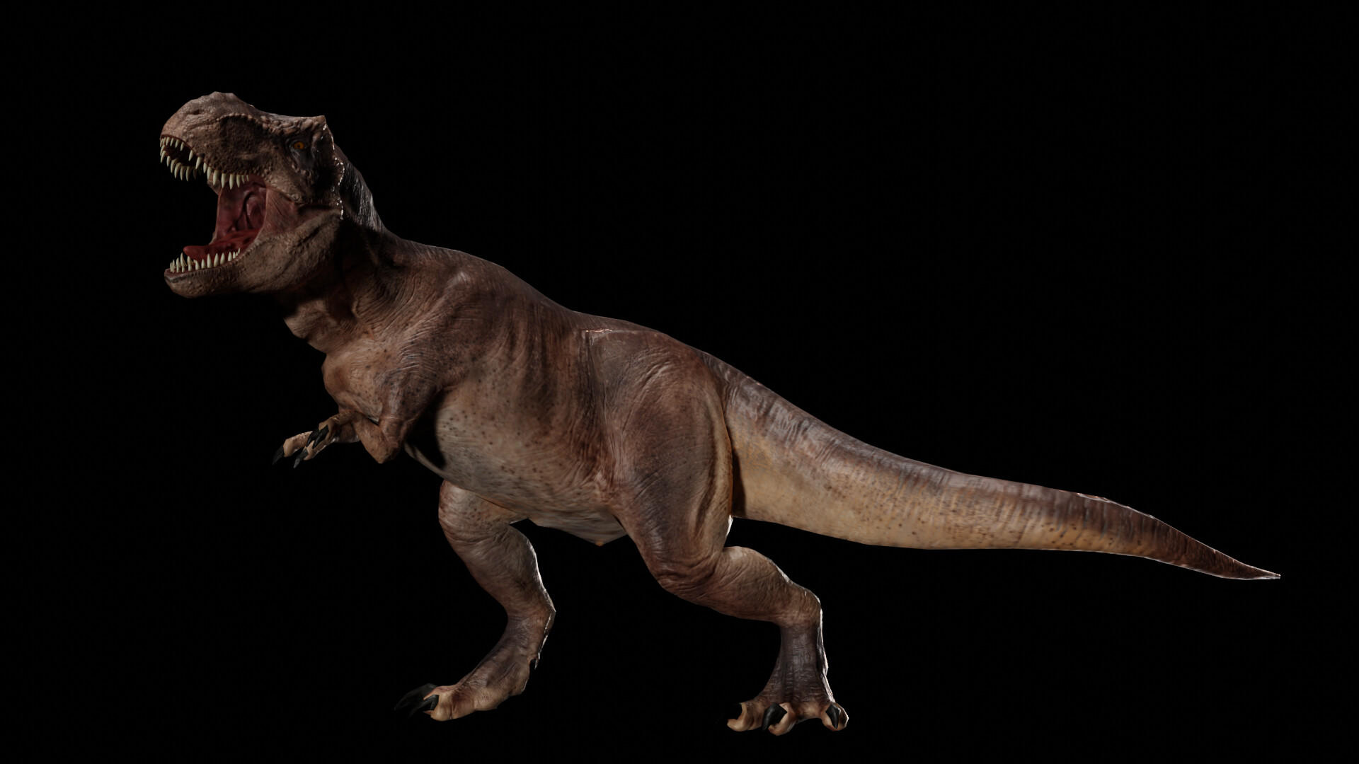 ArtStation - T-Rex Breakout Game Ready