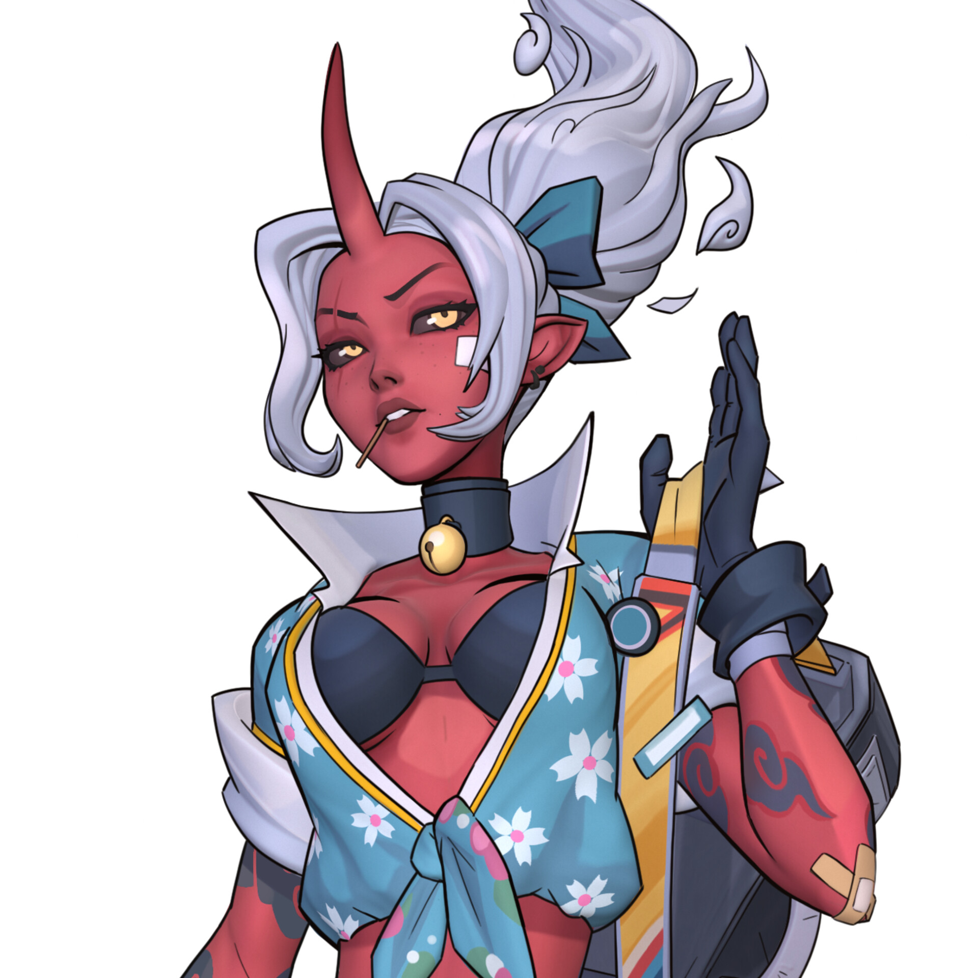 ArtStation - Ardent - Red Oni (fanart)