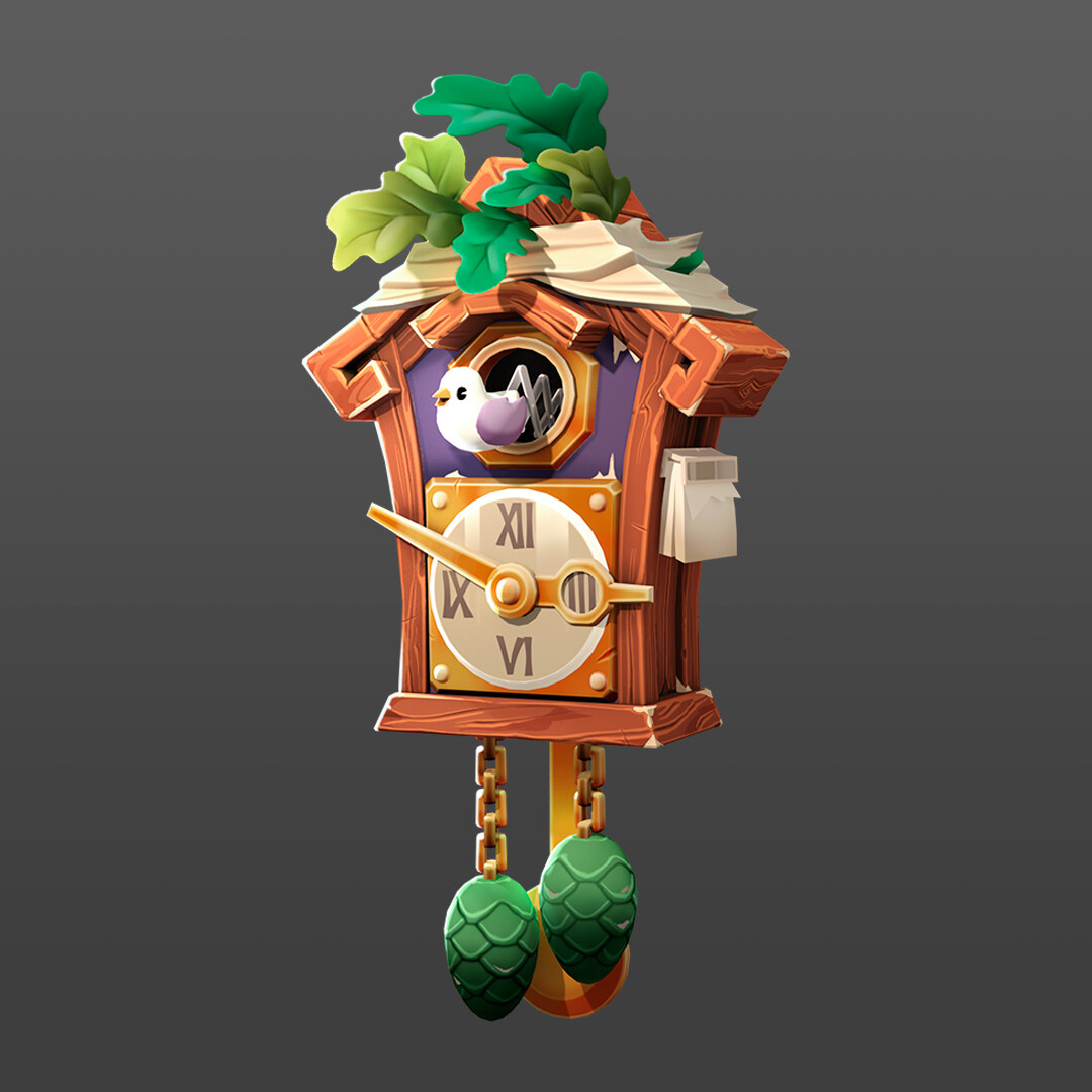 ArtStation - Cuckoo clock