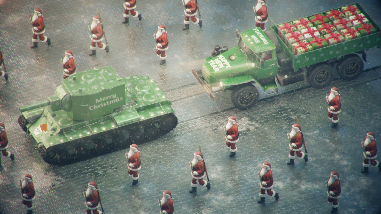 ArtStation - Merry Christmas And Happy New Year