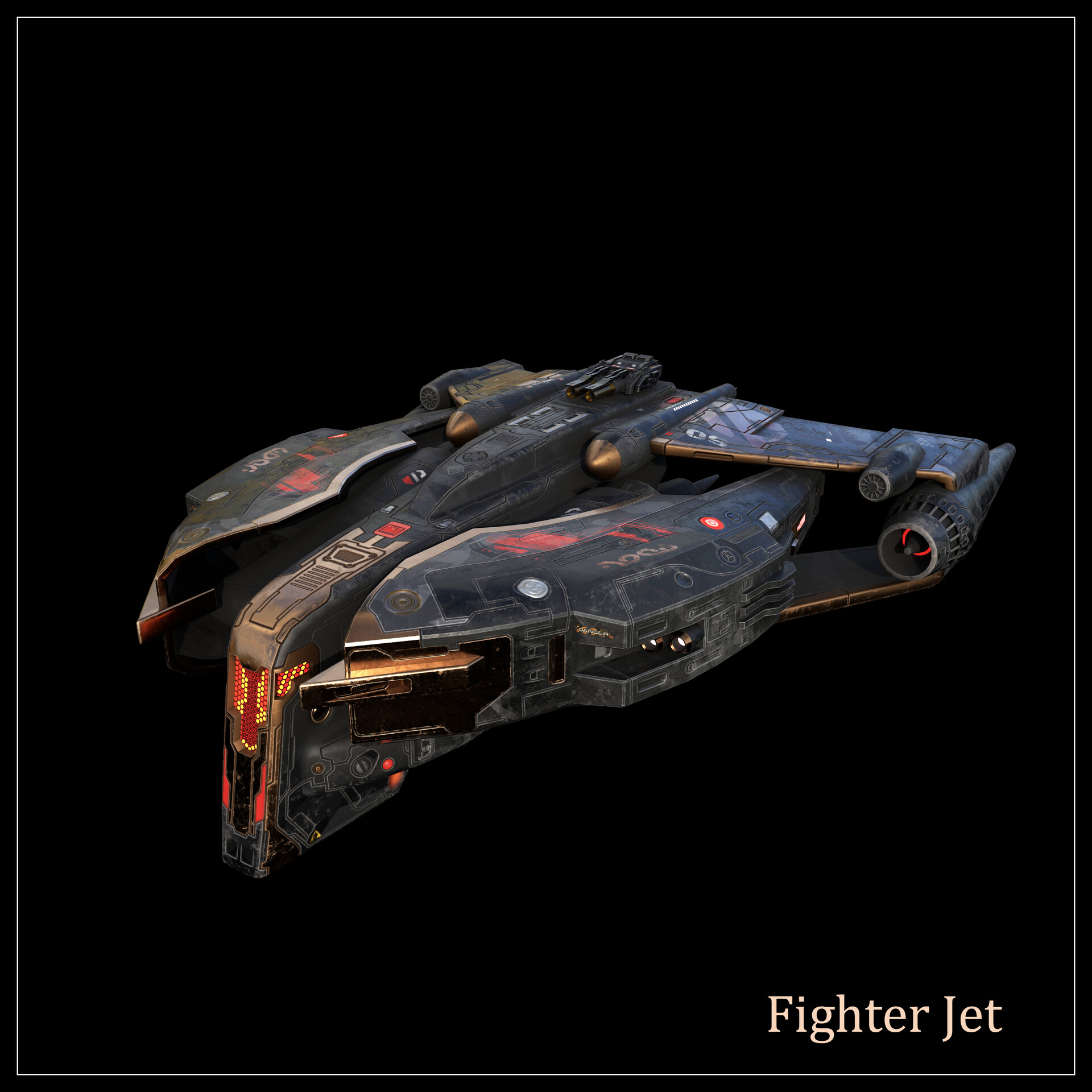 ArtStation - Fighter Jet