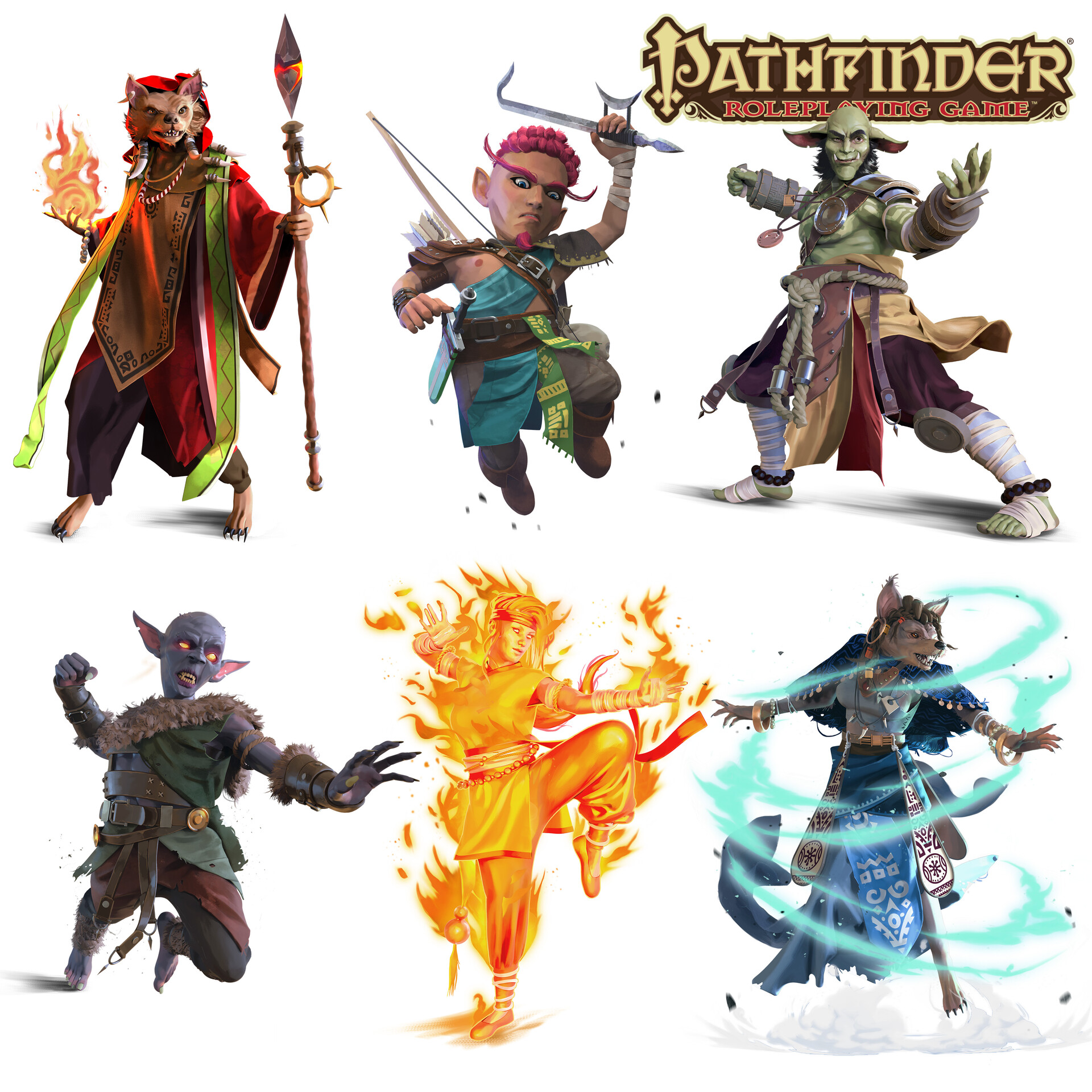 ArtStation - Pathfinder Character and Creatures (2021)