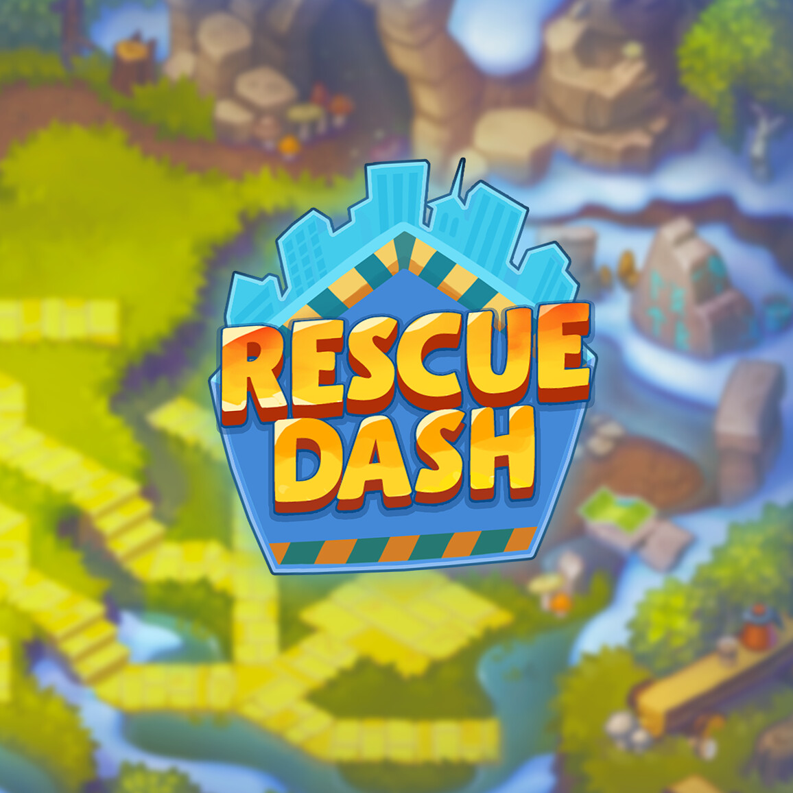 ArtStation - Rescue Dash - Game levels