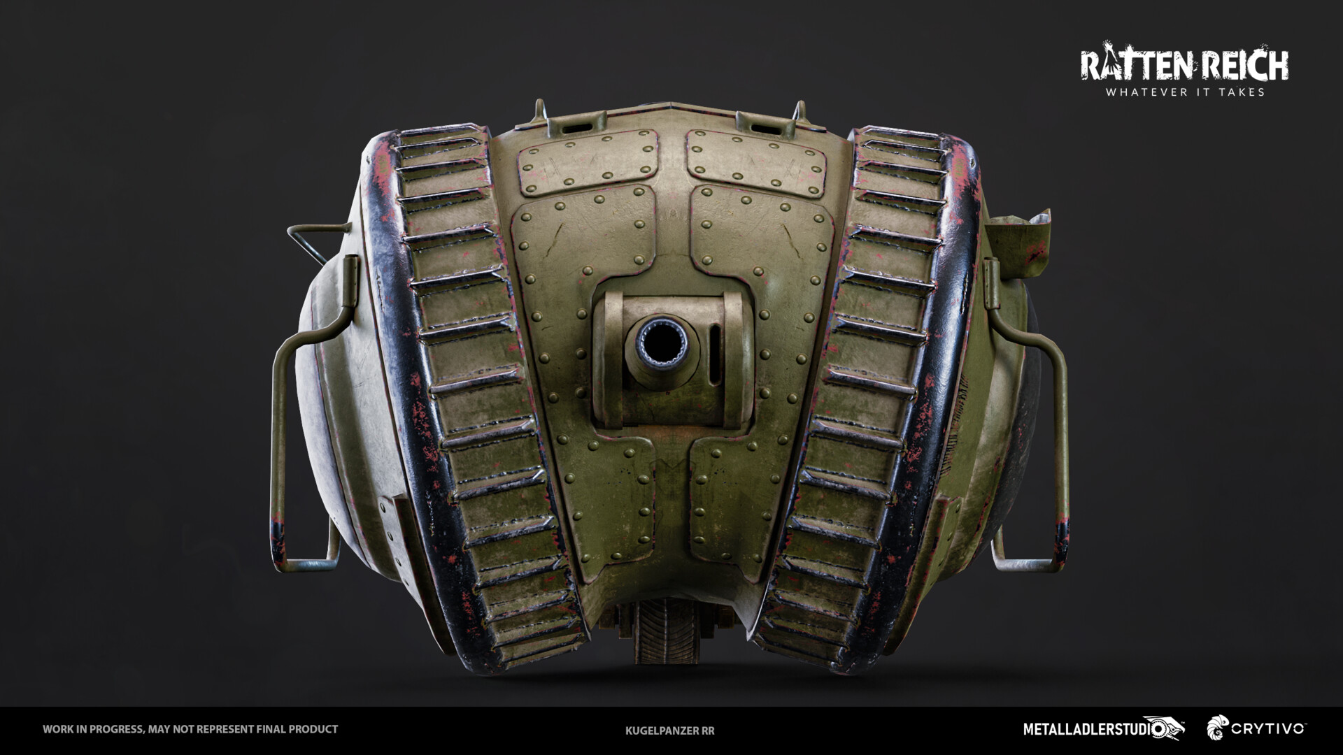 ArtStation - Kugelpanzer RR - for RTS game