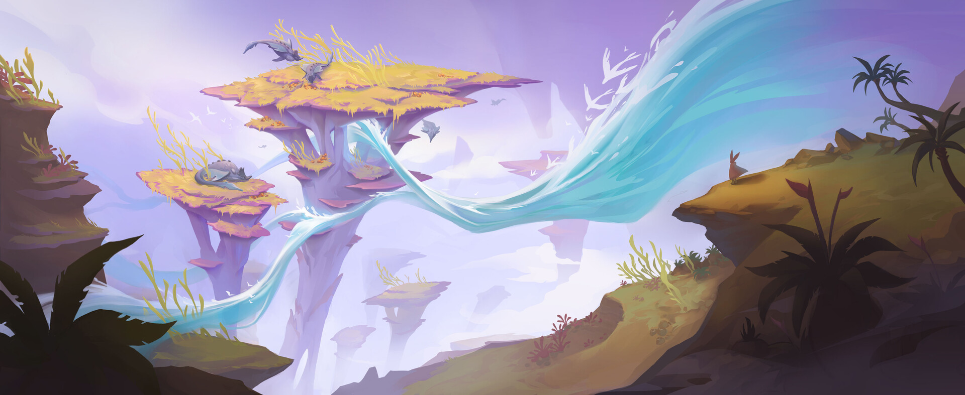 ArtStation - Shattered Isles: The Beach and the Undersea