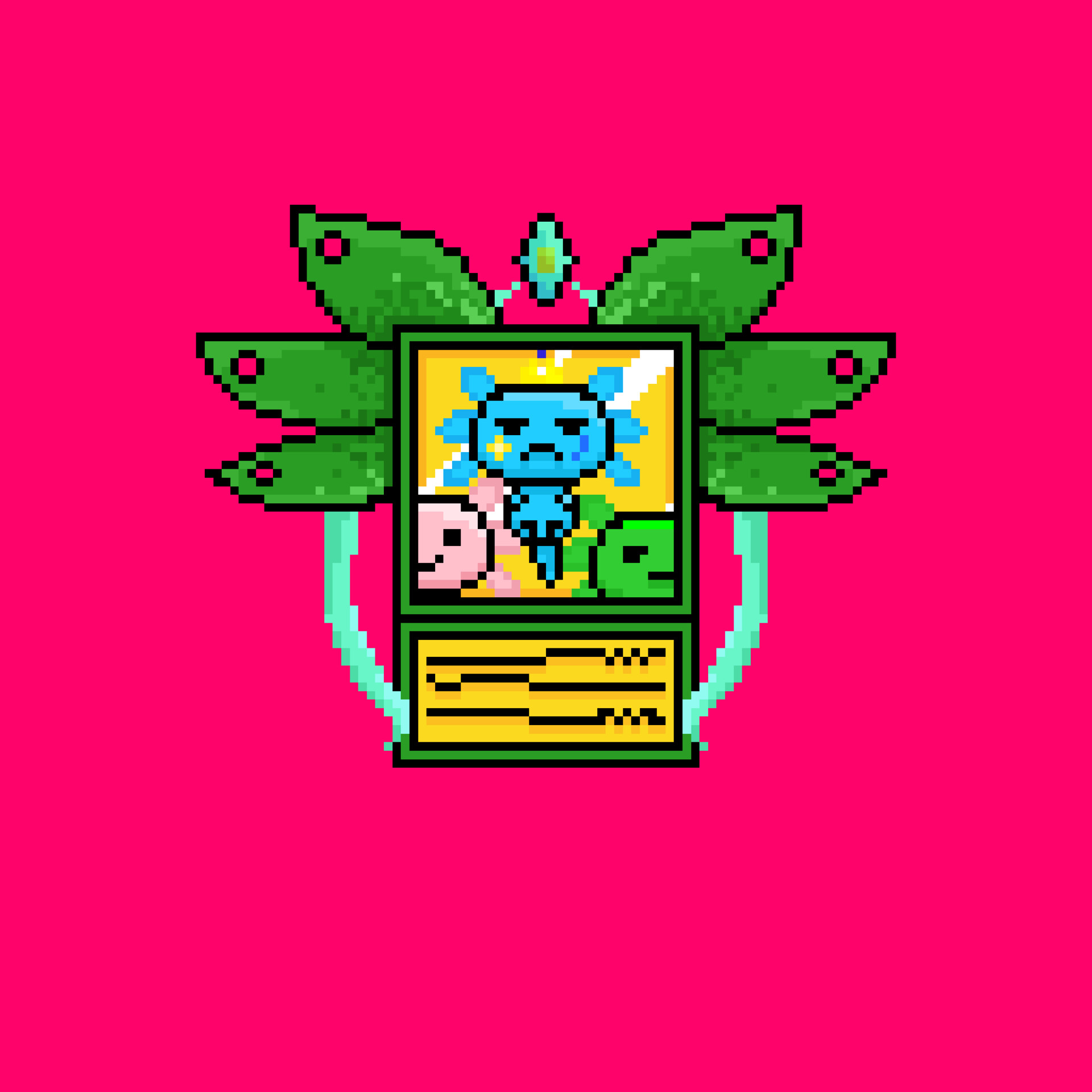 ArtStation - Pixel Axolotl