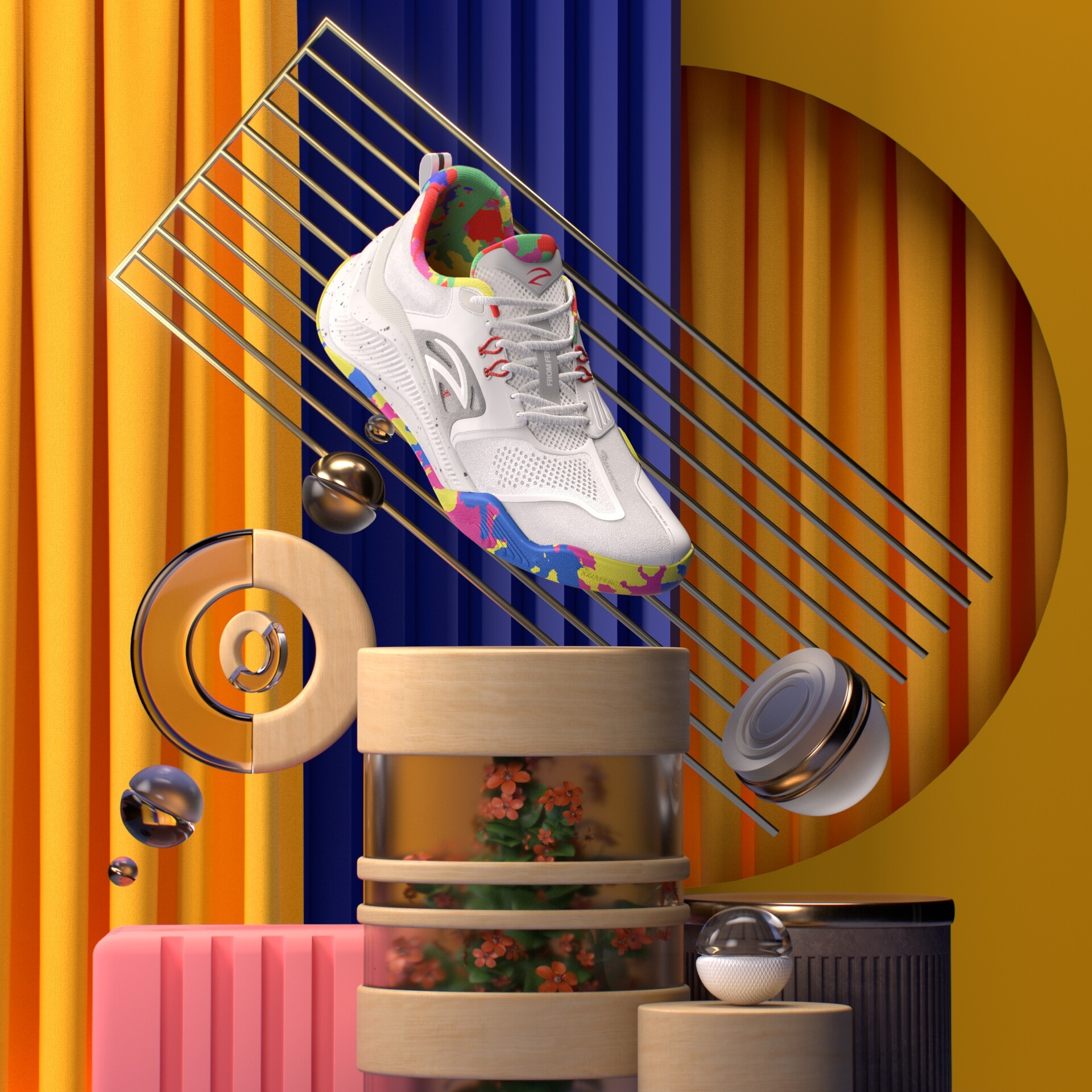 ArtStation - Sneaker modeling
