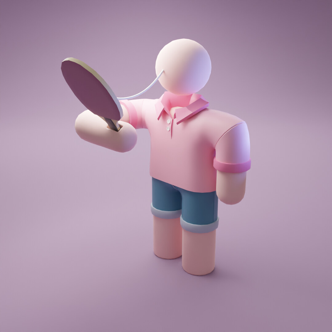 ArtStation - Ping Pong Man