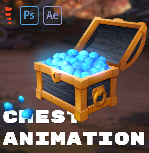 ArtStation - Chest animation | Spine 2D Animation