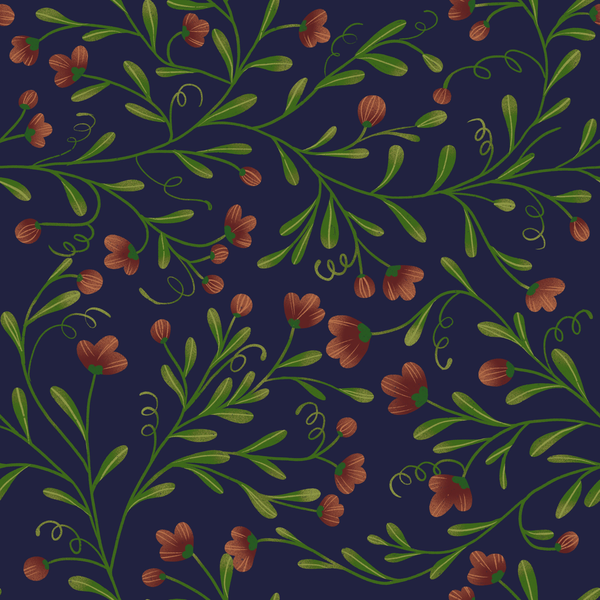ArtStation - Seamless Floral patterns