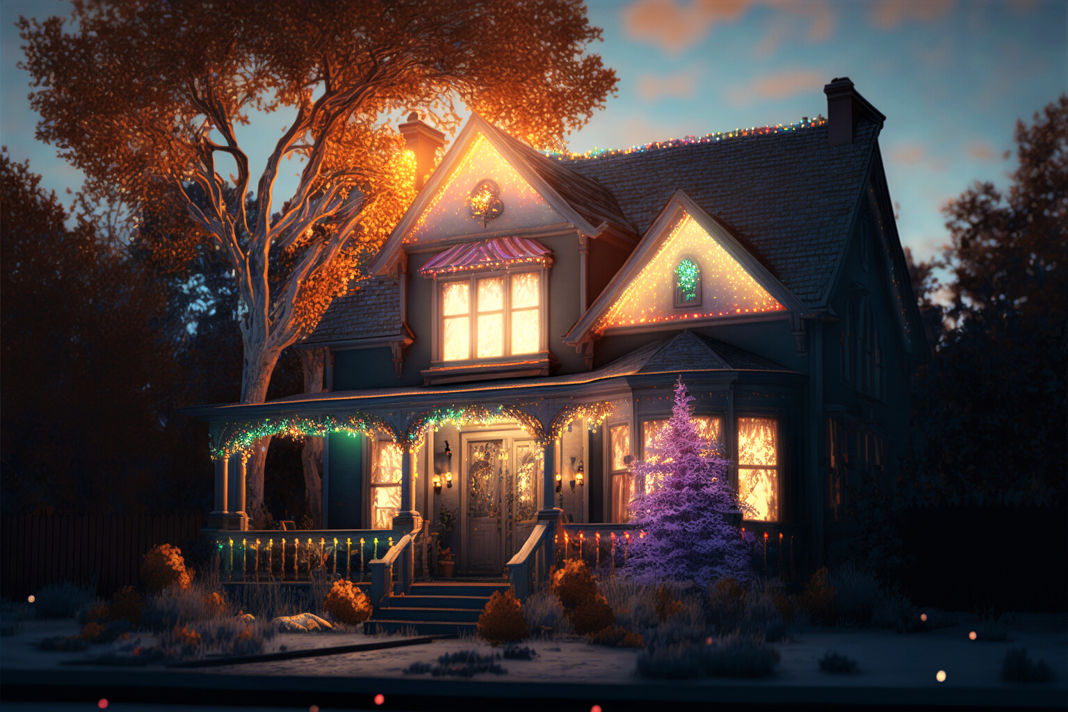 ArtStation - Christmas Scenes