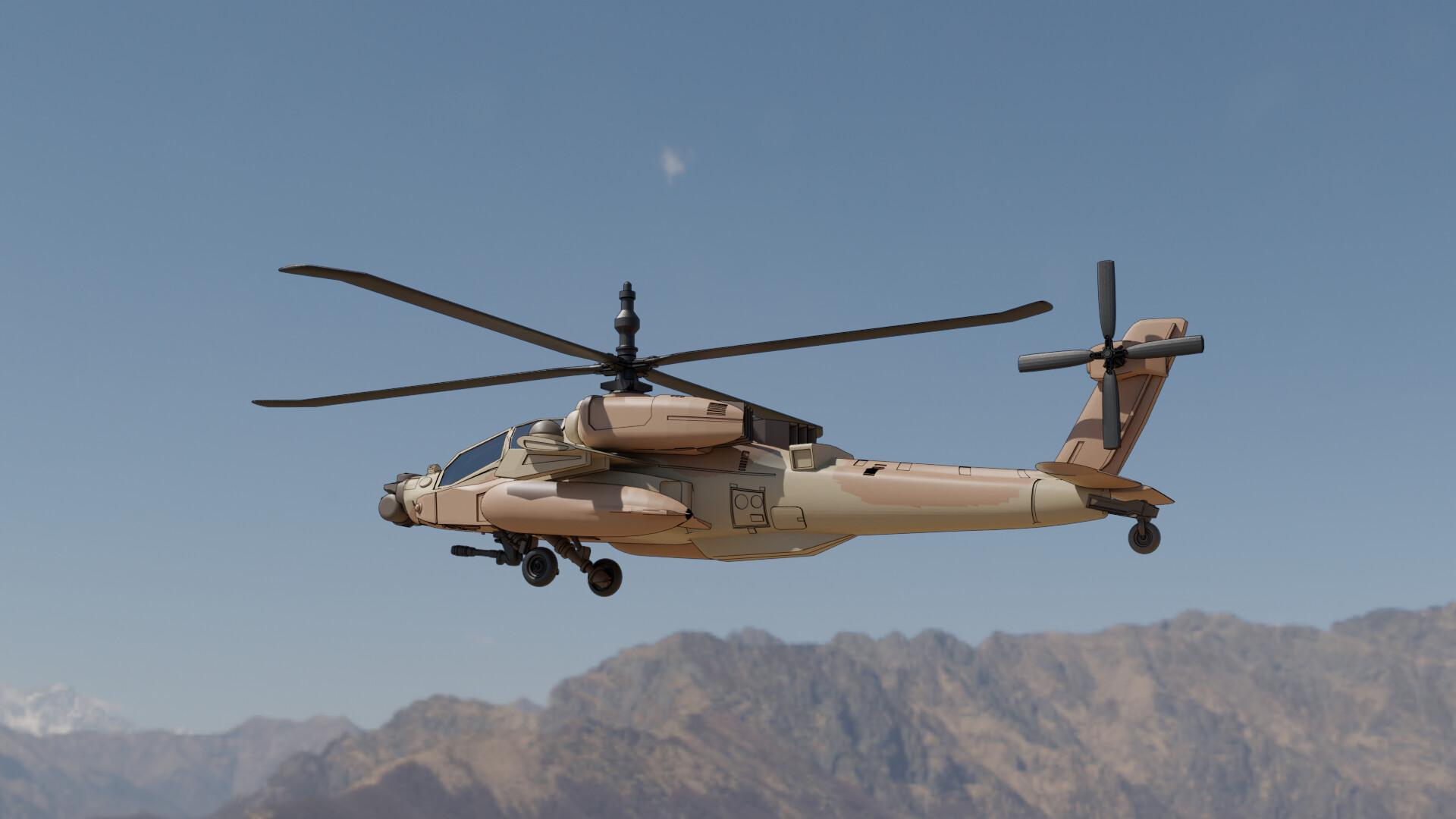 ArtStation - Apache AH-64 Israeli Air Force