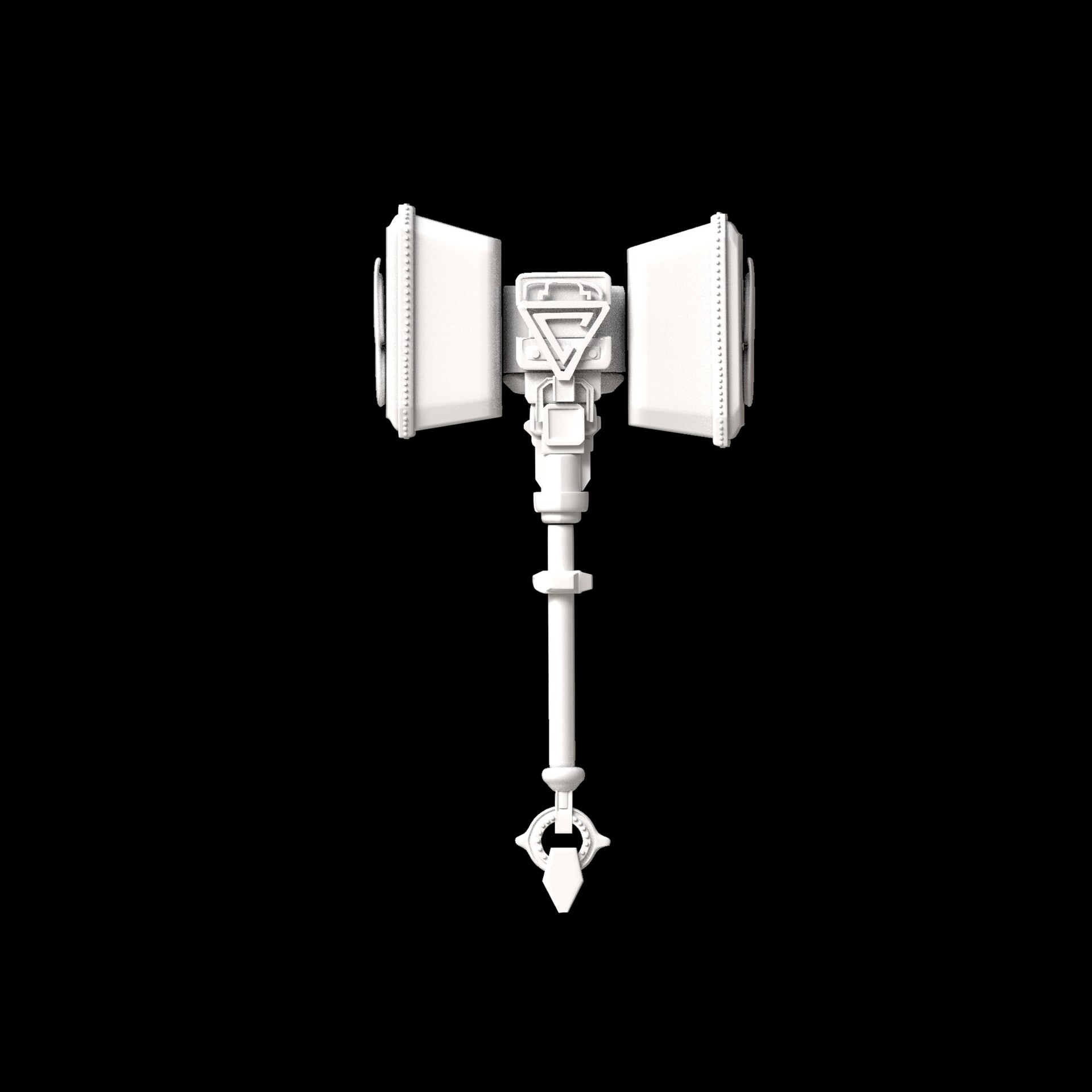 ArtStation - 3d hammer model