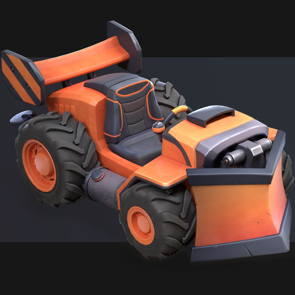 ArtStation - CTR - Karts fan art