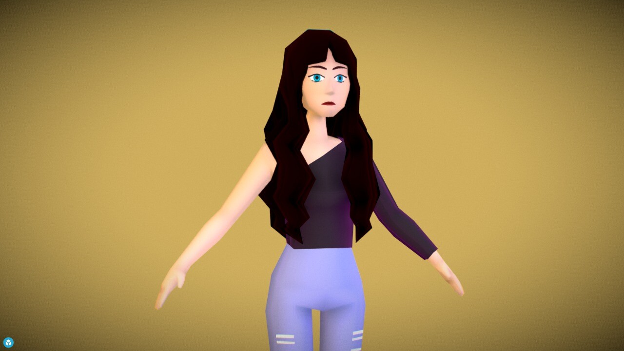 ArtStation - Low Poly Body