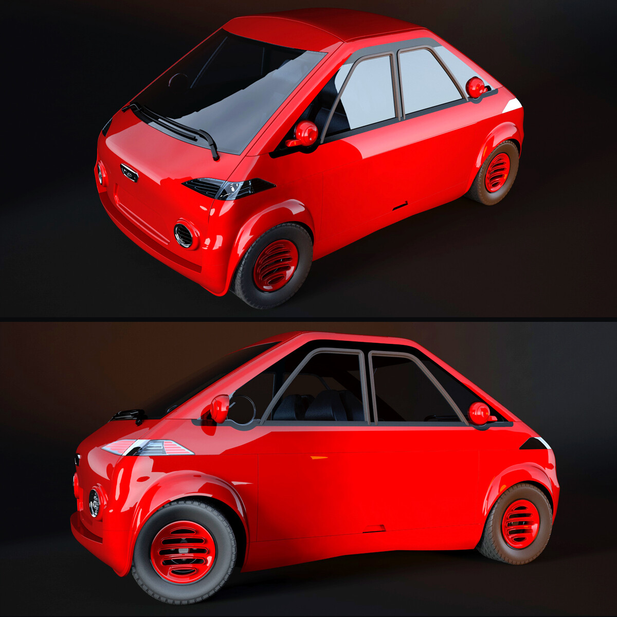 ArtStation - Self Driving Car Design