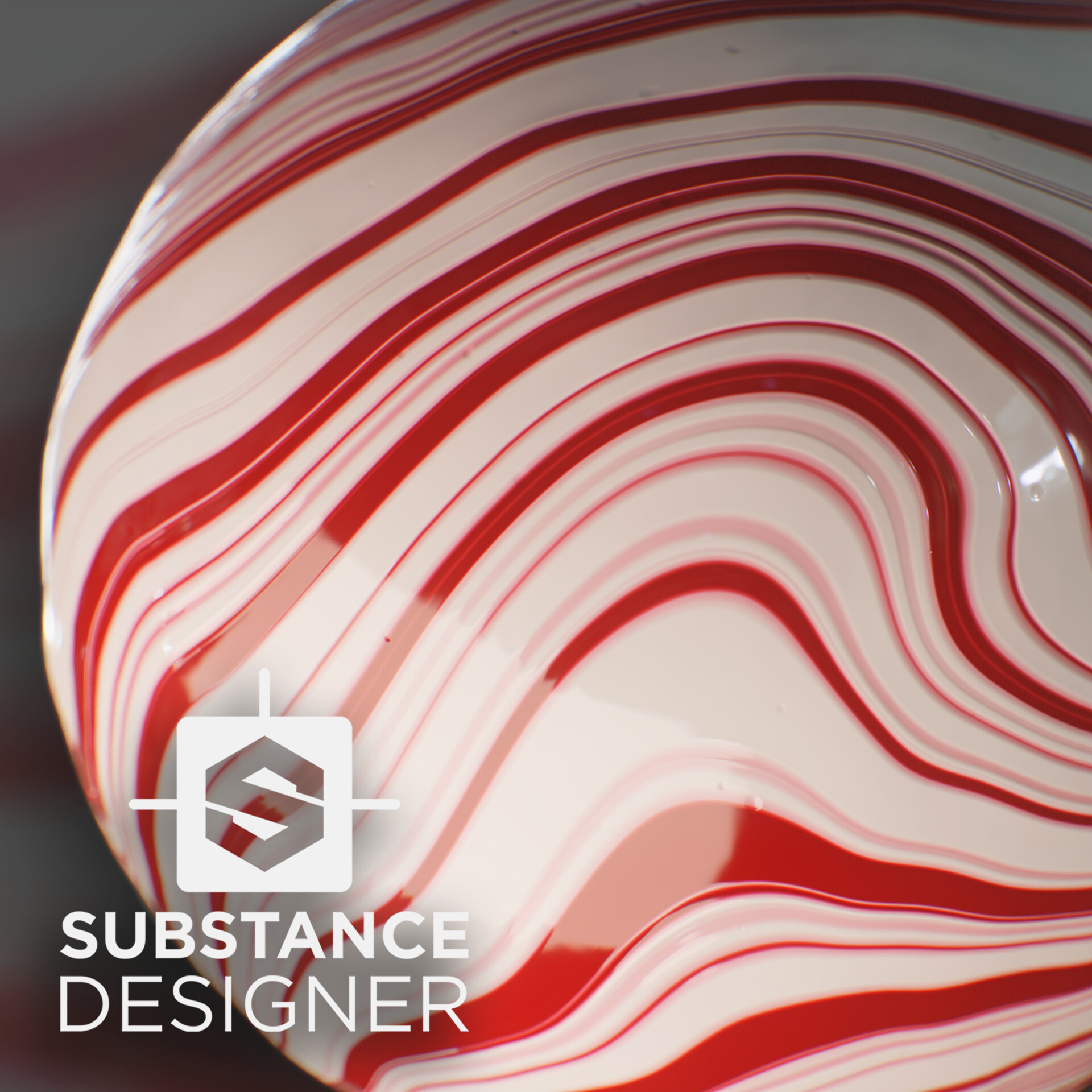 ArtStation - Peppermint Candy Cane