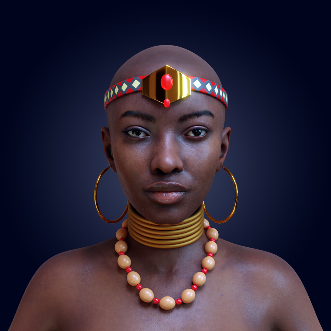 ArtStation - Oya goddess from the wuraverse