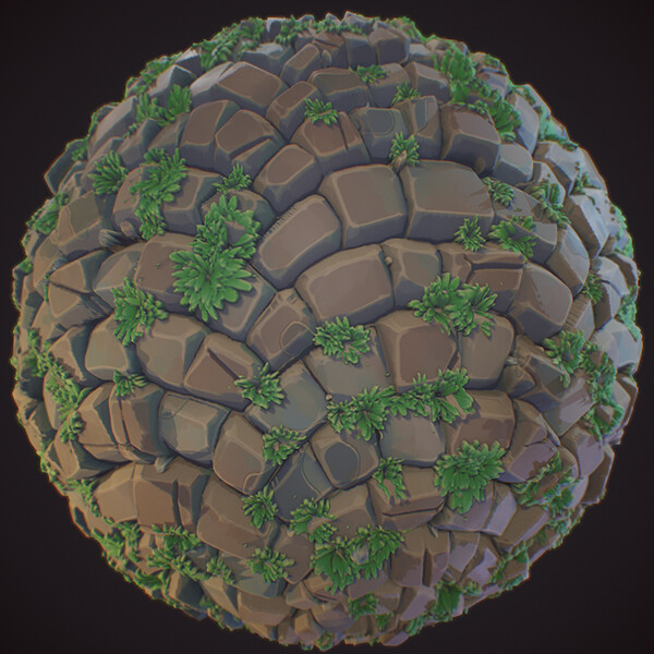 ArtStation - Stylized Pavement | Substance Designer 2022