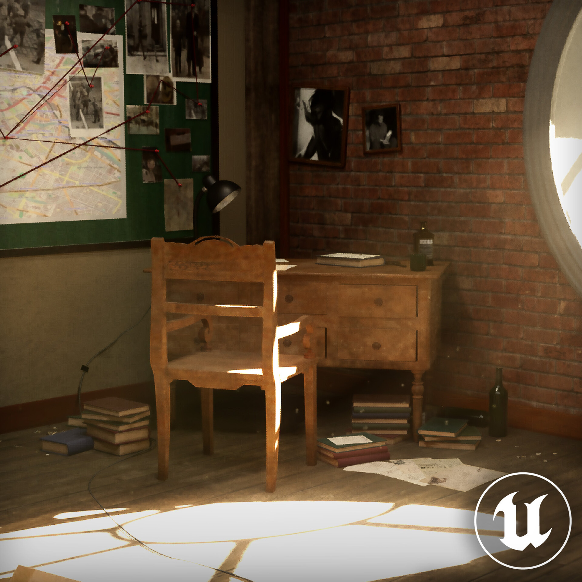 ArtStation - The Detective Room