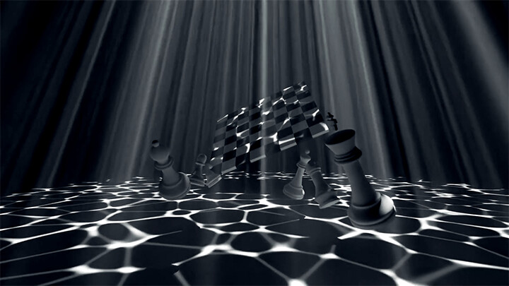 ArtStation - Chess Piece Underwater