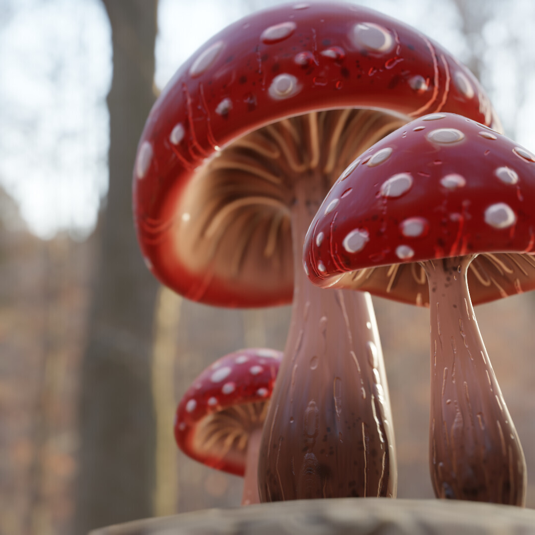 ArtStation - Mushrooms