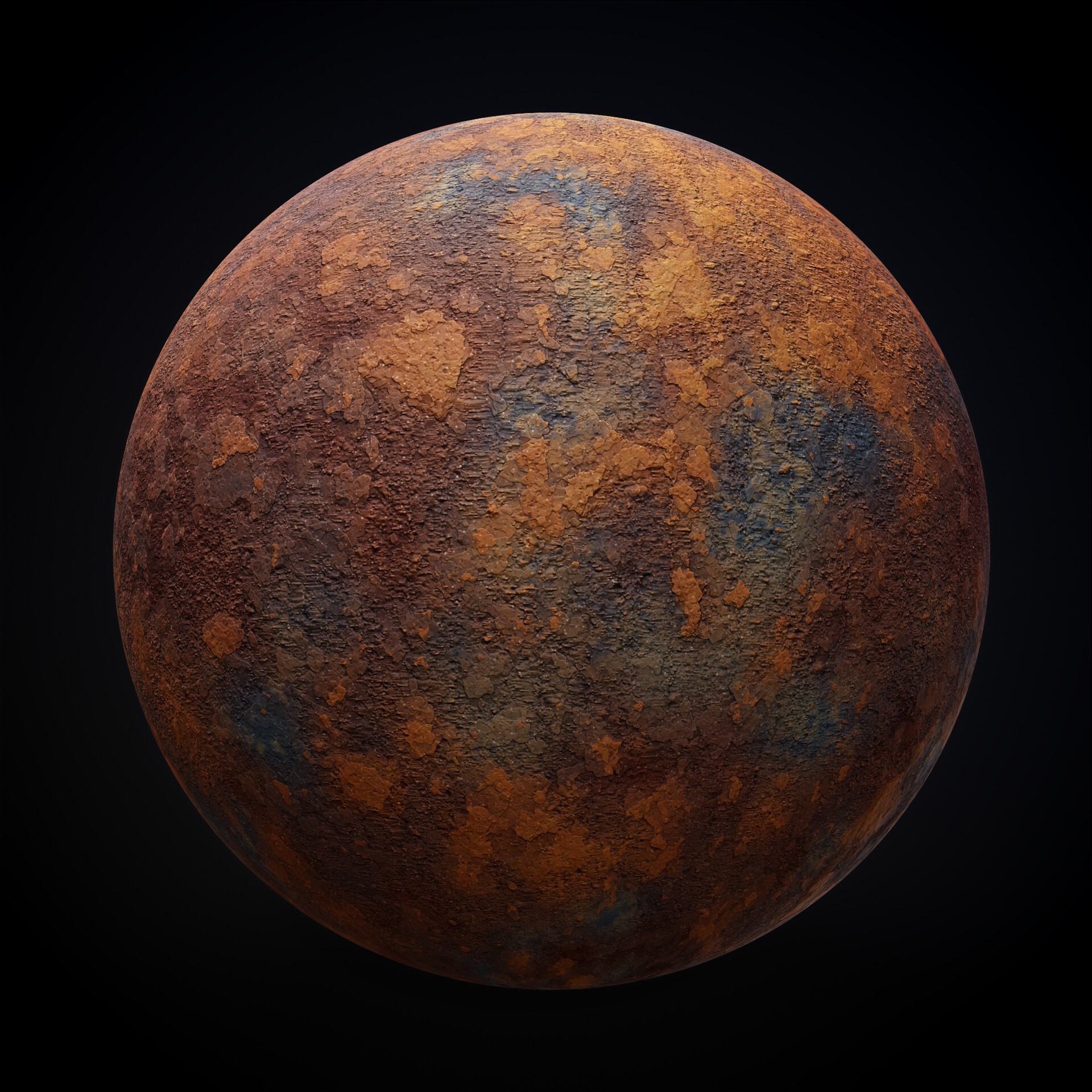 ArtStation - Rust and metal materials