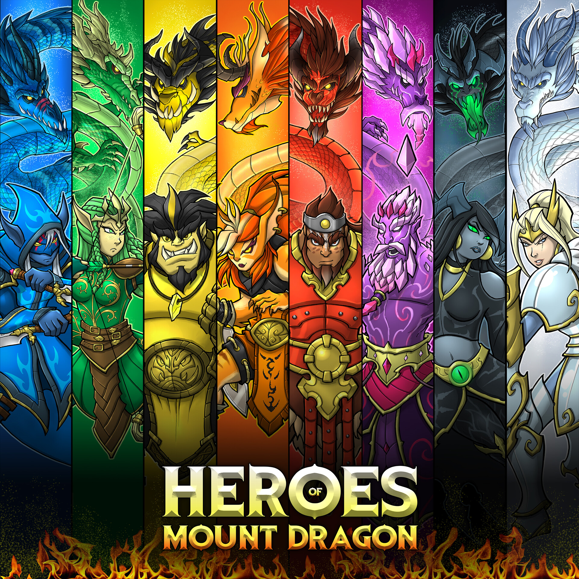 ArtStation - Heroes of Mount Dragon