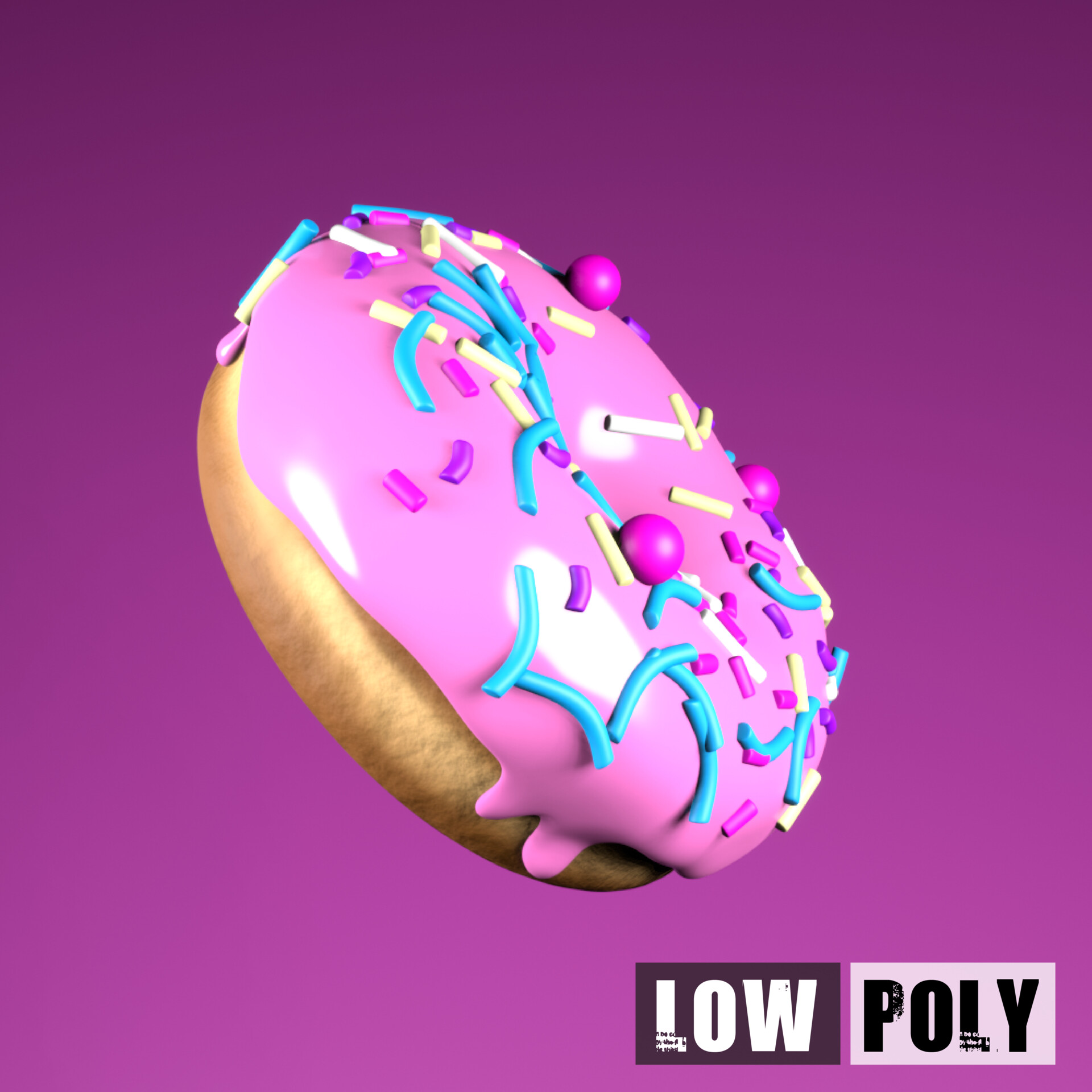 Ömer Kanat - Donut / Low Poly