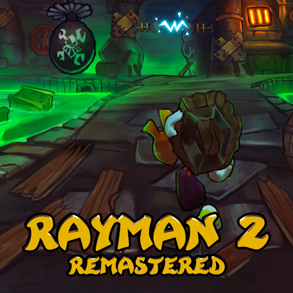 ArtStation - Rayman 2 Remastered - The Machine (Fan Project)