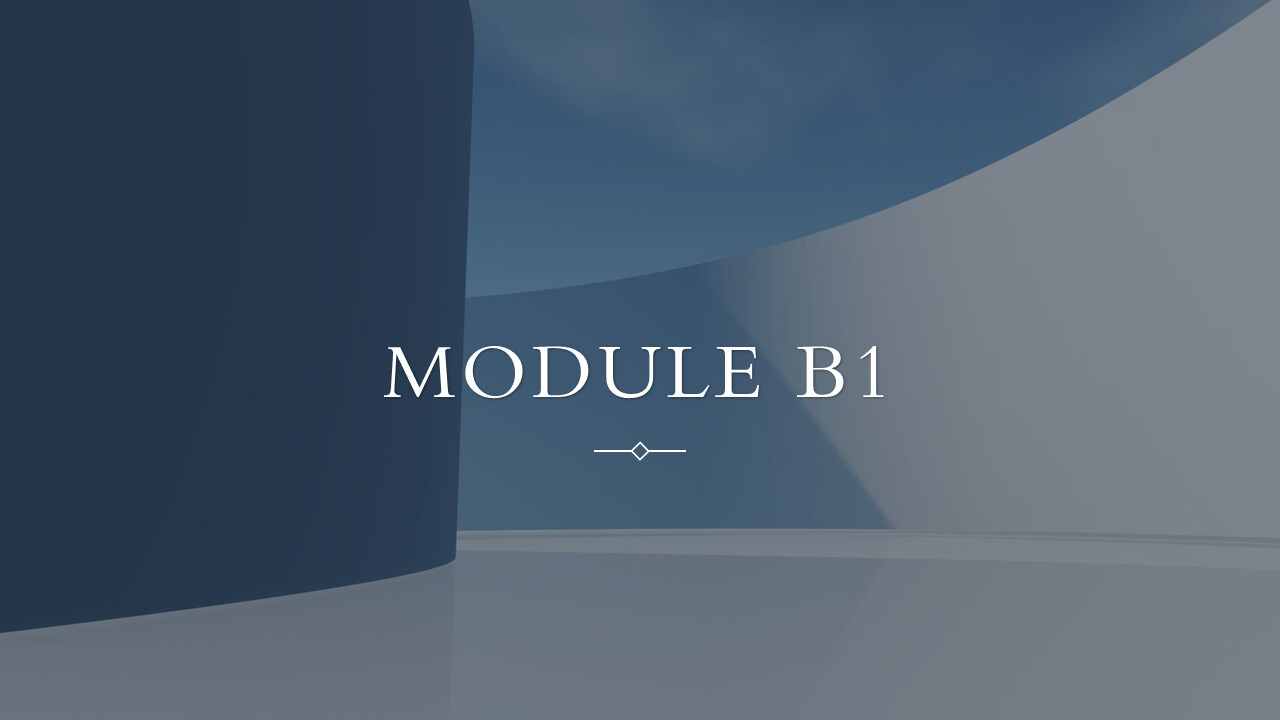 ArtStation - Module B1