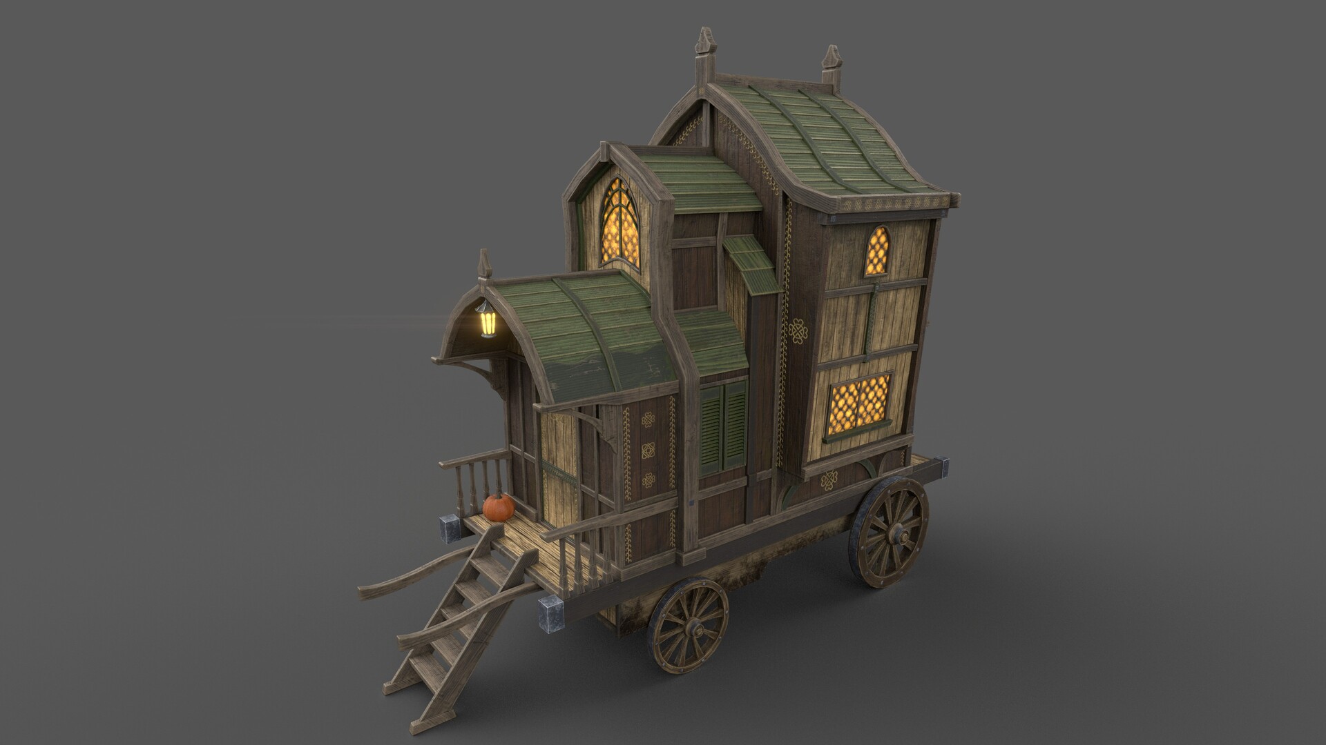 ArtStation - Celtic Fantasy Caravan