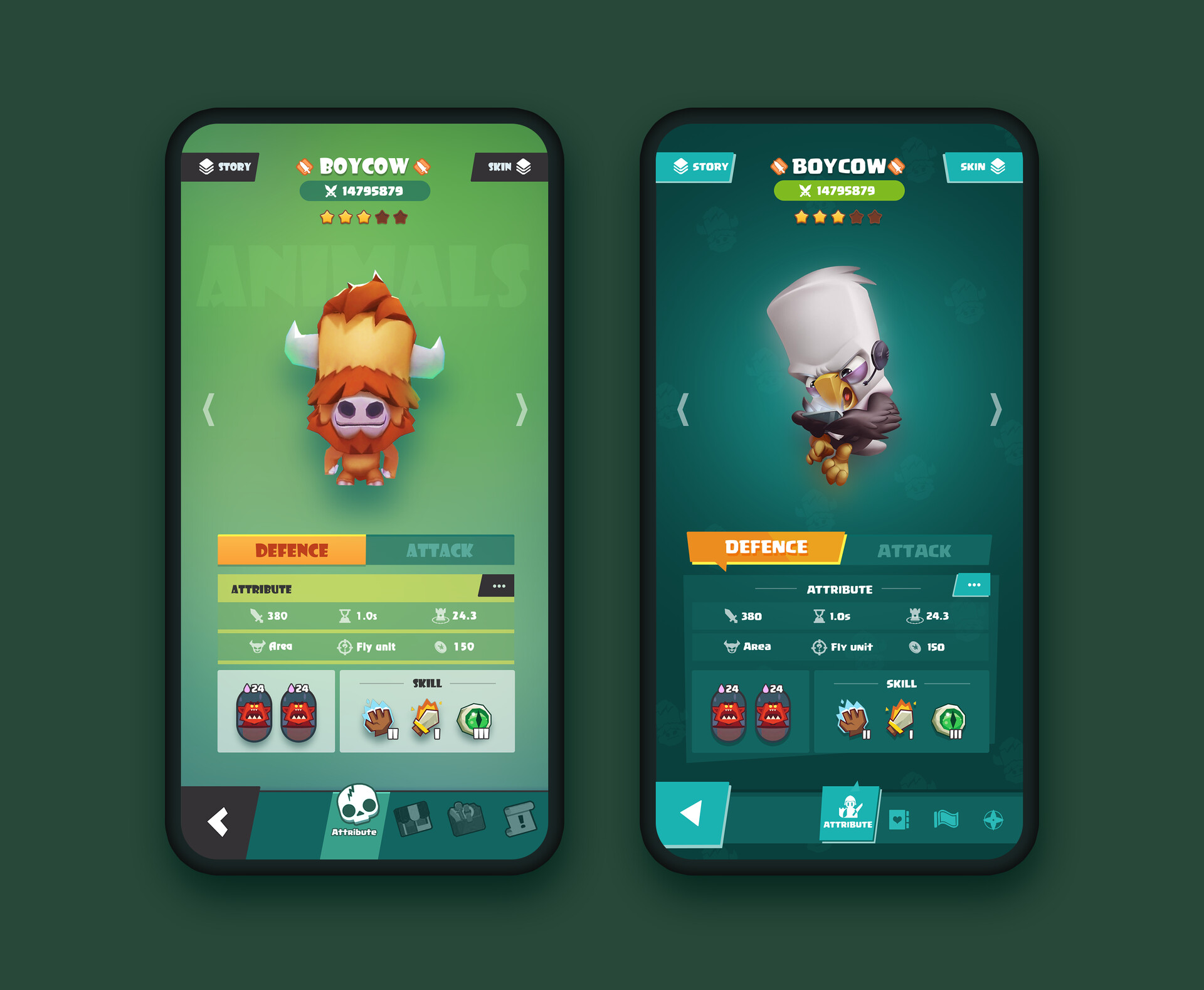 ArtStation - game ui