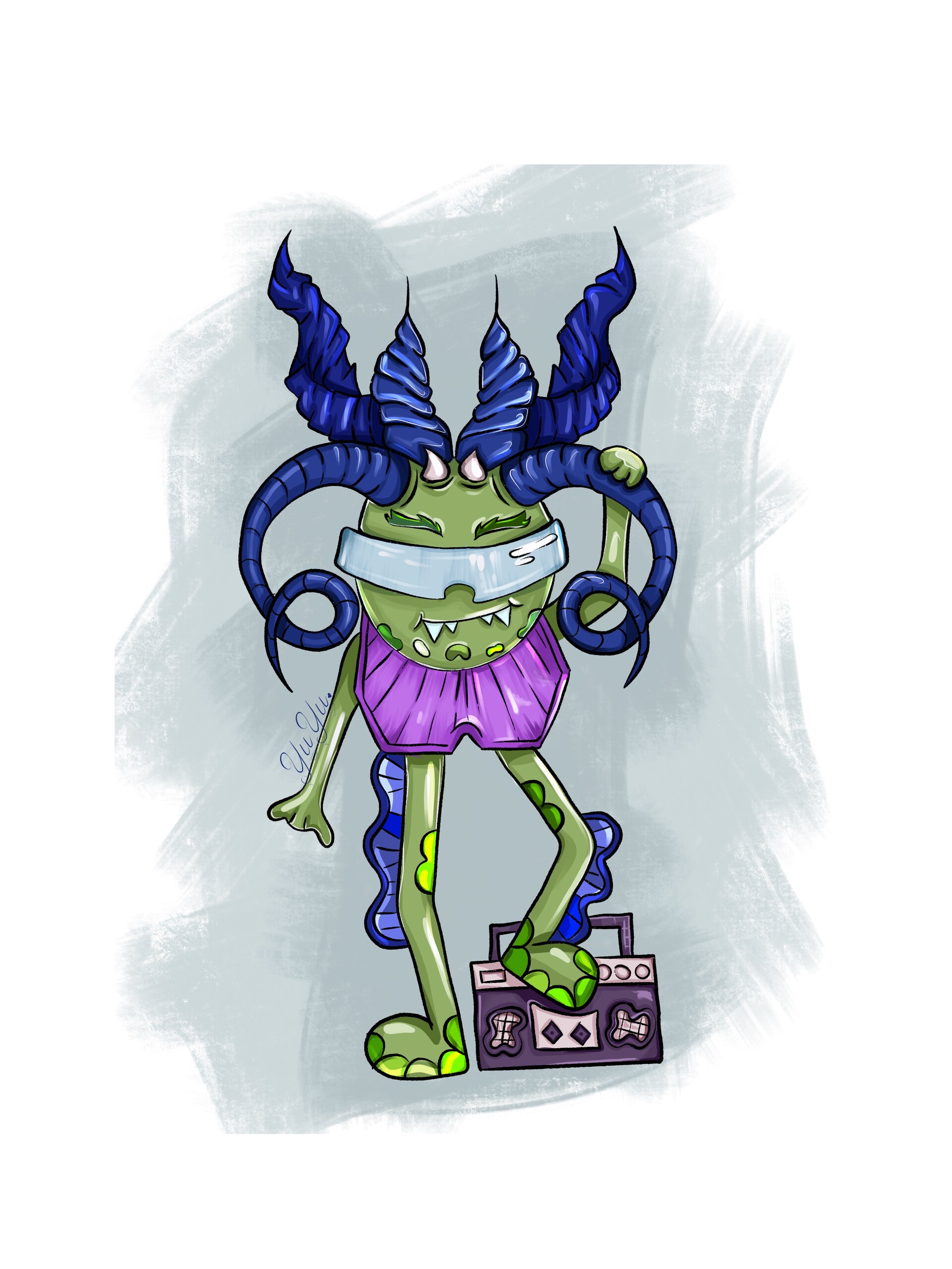 ArtStation - Music monster