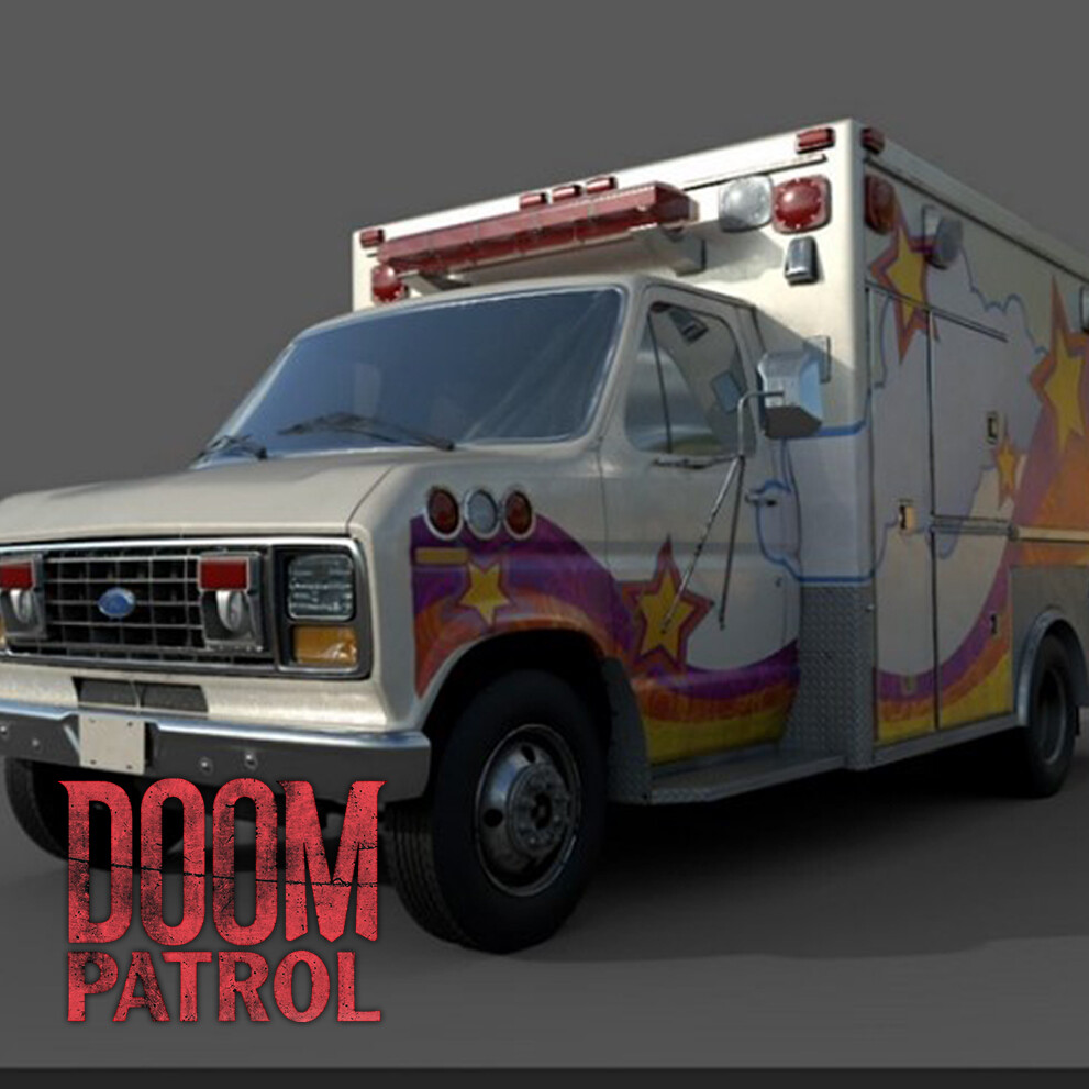 ArtStation - Doom Patrol Danny Ambulance