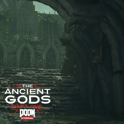 ArtStation - Doom Eternal - The Ancient Gods DLC1 (Blood Swamps)