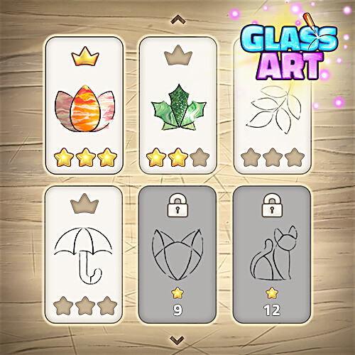 ArtStation - Free the Fish game - UI design