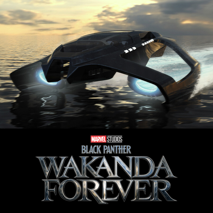 ArtStation - Black Panther: Wakanda Forever - Battle Skiff