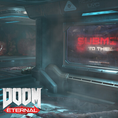 ArtStation - Doom Eternal - Super Gore Nest