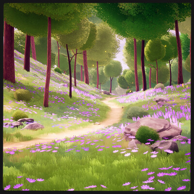 ArtStation - Forest Path