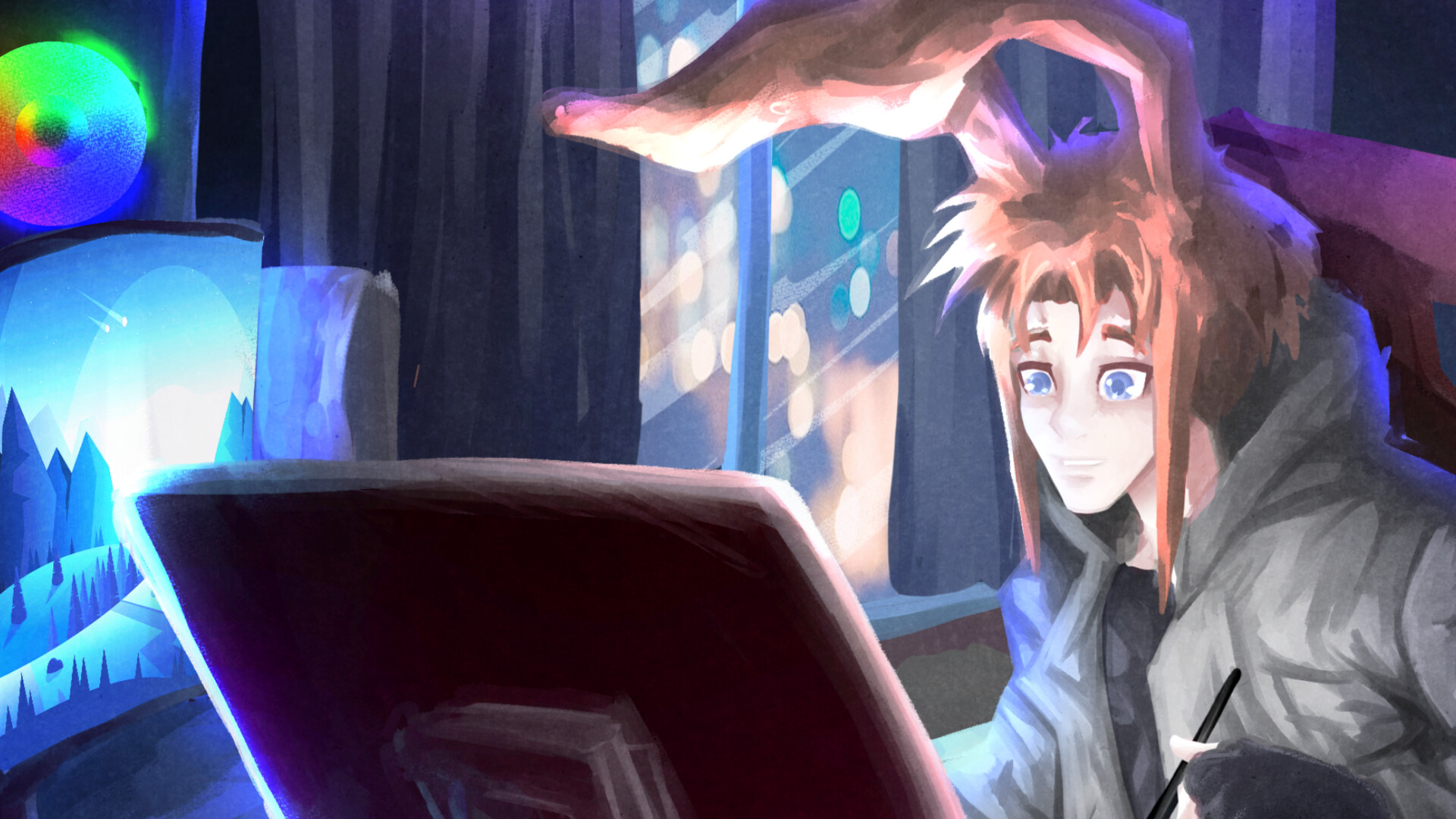 ArtStation - Hopper's Digital Art Set-Up!