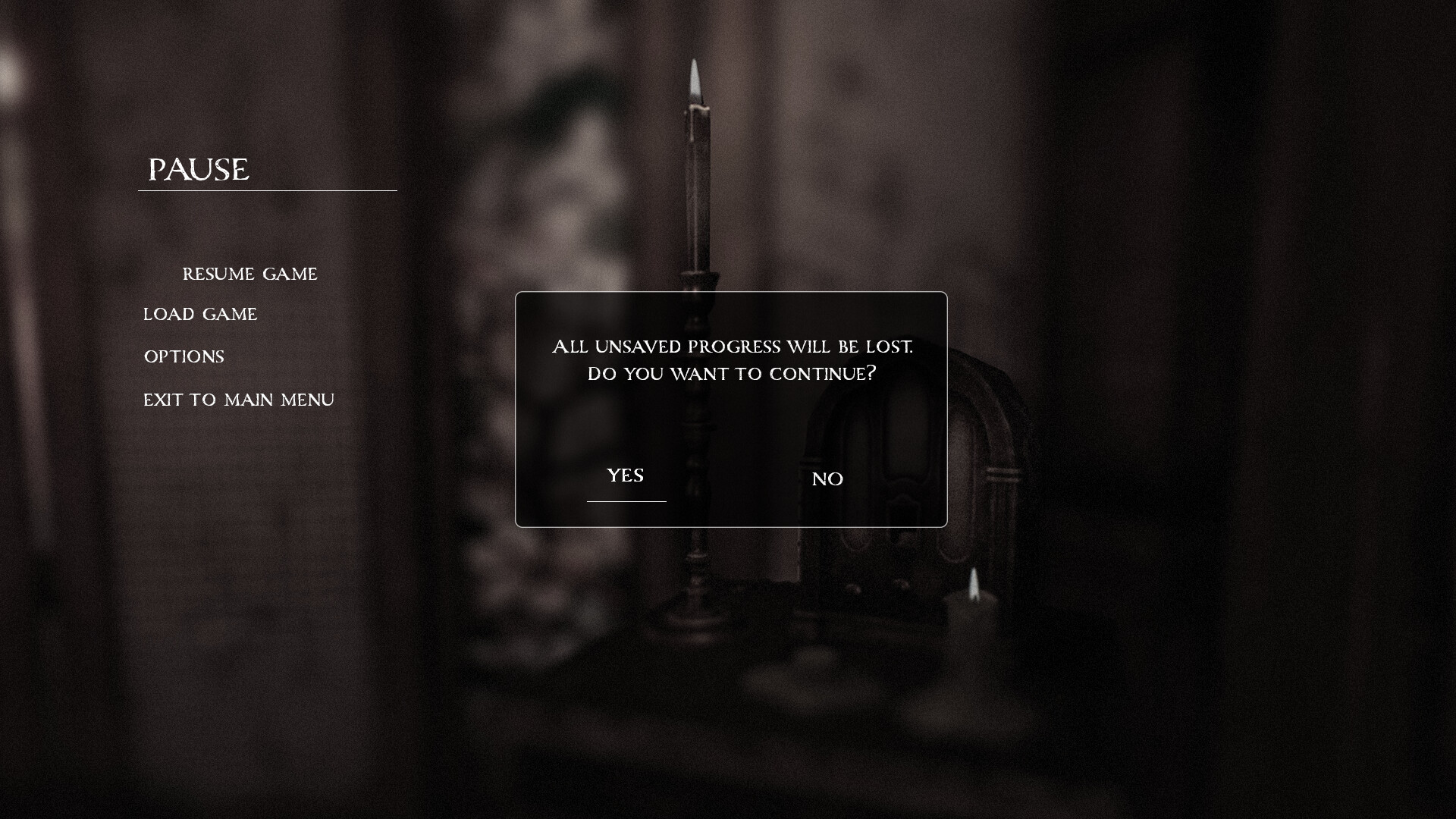 ArtStation - UI. Menus and HUD to Maskerade