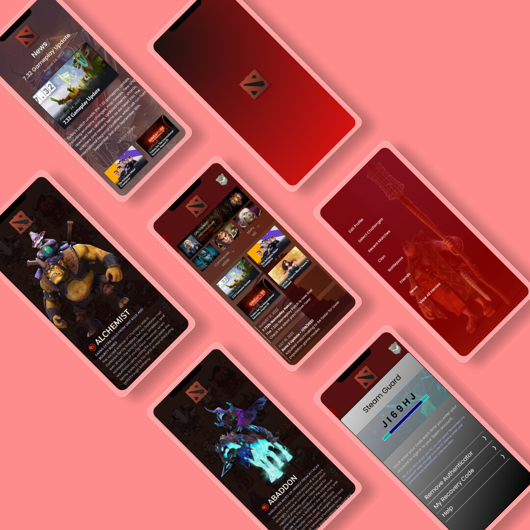 ArtStation - Dota 2 companion app