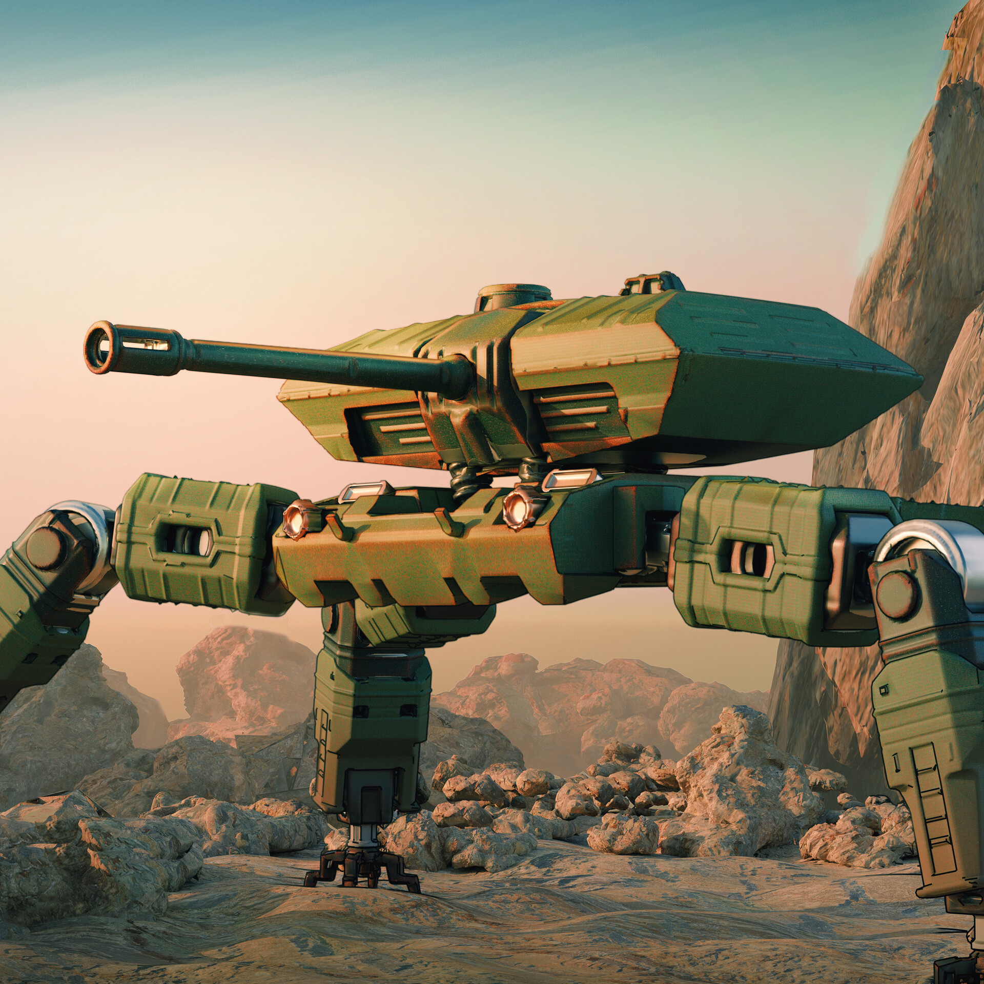 ArtStation - Mech Crab