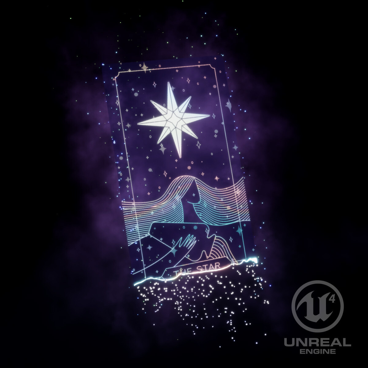 ArtStation - Tarot card VFX